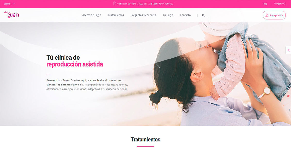 Clínica Eugin : tus Clínicas de Reproducción Asistida y Fertilidad